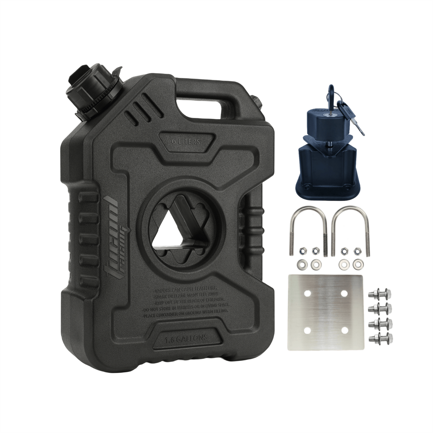 Tucool Racing 3L 5L 6L 10L Gas Can Jerry Can Fuel Tank Spare Petrol Oi