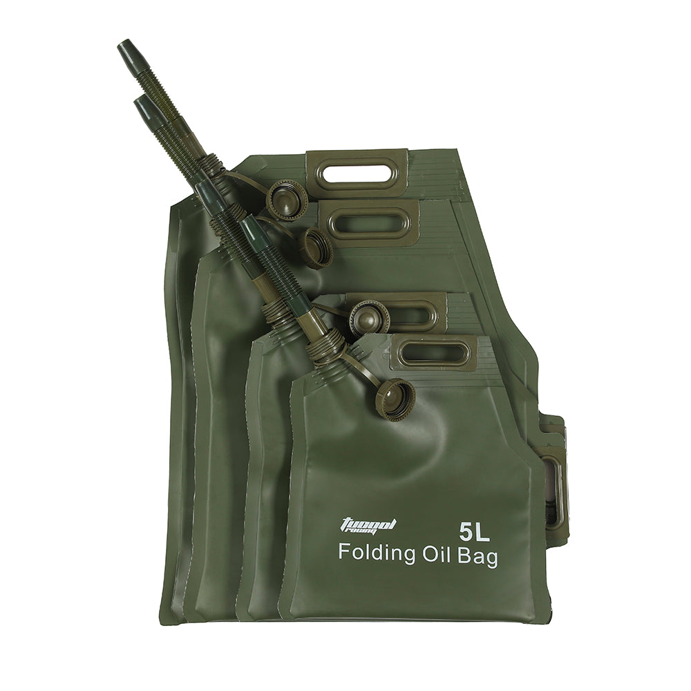 Tucool Racing 5L 10L 20L 30L Portable Car Motorcycle Soft Oil Bag Blad